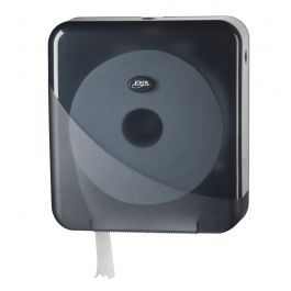 MTS Euro 431054 Pearl Black jumbo maxi toiletrolhouder | TechnoChemie